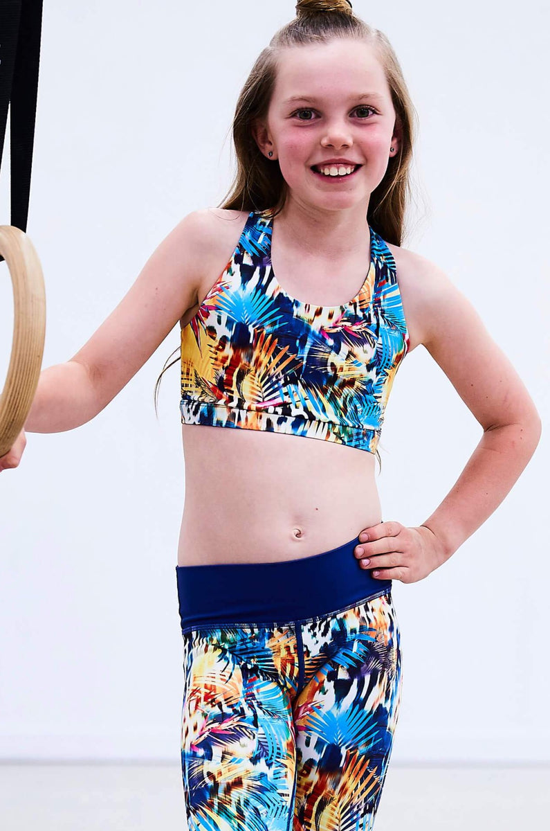 Girls Sports Crop Top | Tween Sportswear | Koa Kids Activewear